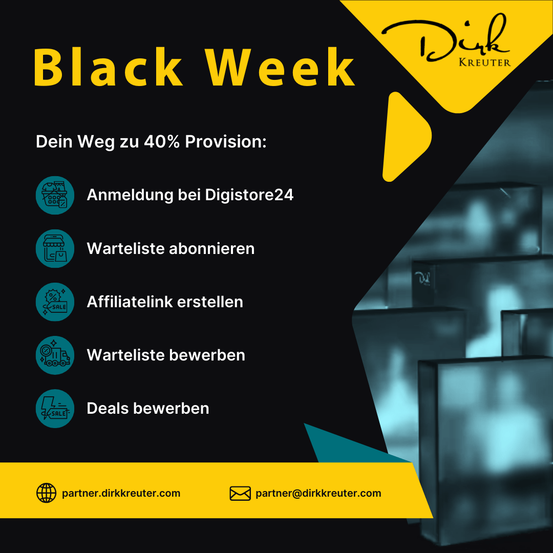 Blackweek 2024 - Partner von Dirk Kreuter